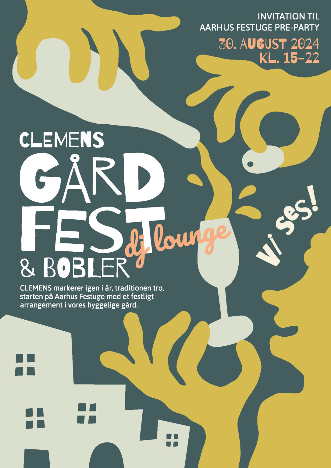 CLEMENS Gårdfest 2024 - Aarhus Festuge - CLEMENS